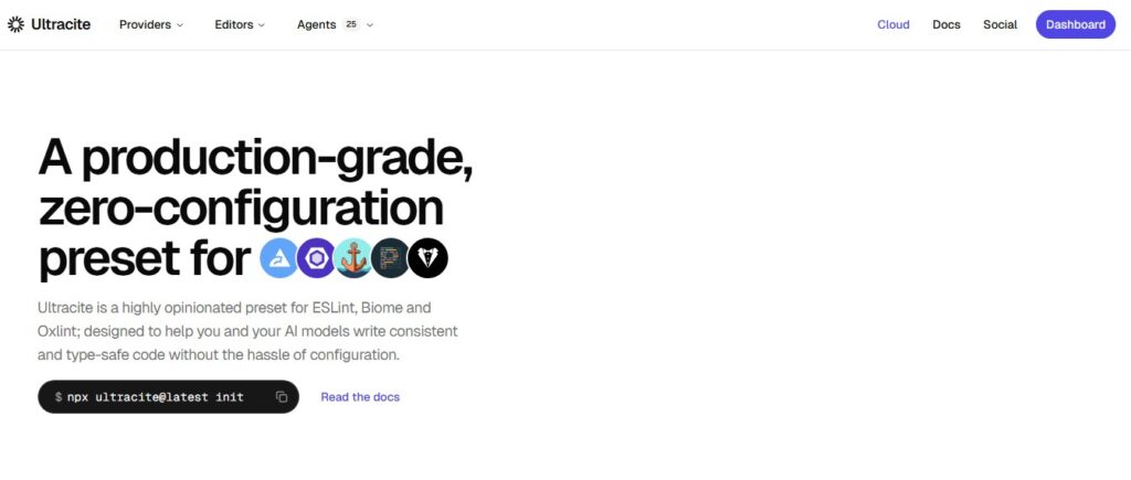 Ultracite AI Review: Zero-Config Code Formatter & Linter 2026